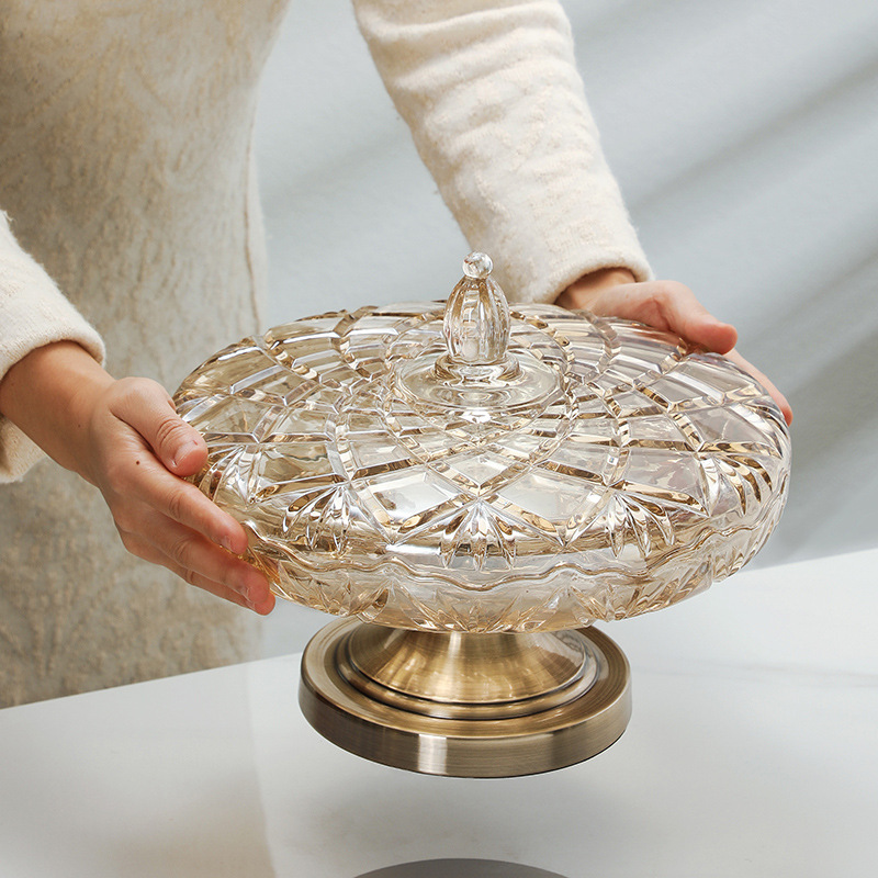 Khay ĐỰng BÁnh MỨt KẸo TẾt BẰng ThỦy Tinh Ms 21884